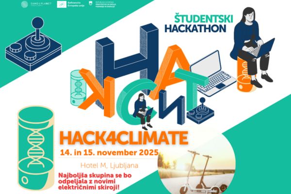 HACK4CLIMATE – Študentski hackathon: 48 ur za komunikacijo trajnostne gradnje kot pametne ...